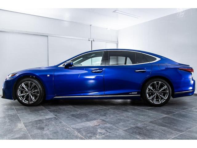 レクサス LS LS500h Fスポーツ ムーンルーフ 純正20インチAWの中古車｜グーネット中古車