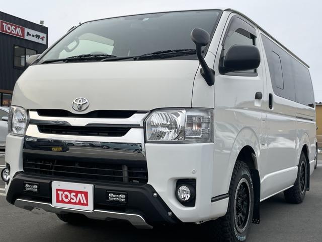 トヨタ ハイエースバン ロングDX GLパッケージ 4WD TRDフロントスポイラーの中古車｜グーネット中古車