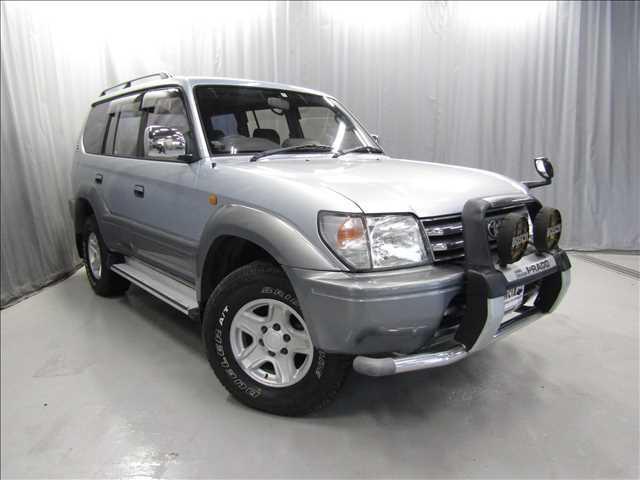 トヨタ ランドクルーザープラド TX 4WD ディーゼルターボ オートマ 背面タイヤの中古車｜グーネット中古車