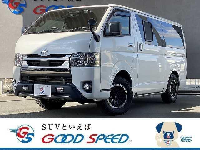 トヨタ ハイエースバン スーパーGLダークプライムII OBDチェック済 4WD LEDヘッド TRDエアロの中古車｜グーネット中古車