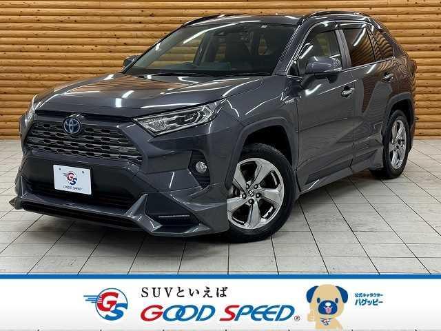 トヨタ RAV4 ハイブリッドG 4WD 9インチナビ レーダークルーズコントロールの中古車｜グーネット中古車