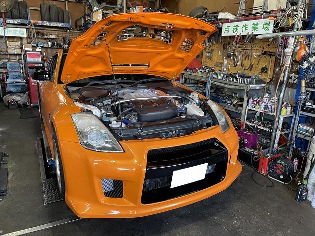 滋賀 フェアレディZ(Z33)の「78ワークス」ヘッドライト交換 滋賀 フェアレディZ(Z33)の「78ワークス」ヘッドライト交換