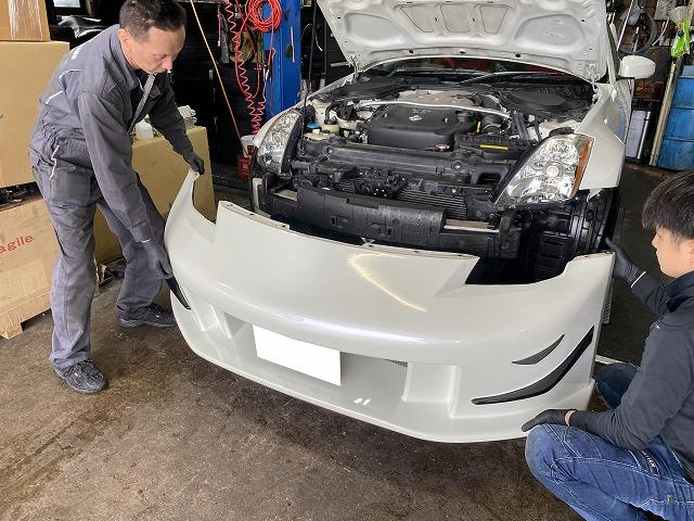 滋賀オートライフハノ 日産「フェアレディZ」(Z33)の持ち込み 滋賀オートライフハノ 日産「フェアレディZ」(Z33)の持ち込み