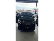 トヨタ ヴェルファイア カーナビ・ETC・ドラレコ取付 DAF11Z フローティングナビ ANH20 ALPINE アルパイン ビッグX ...